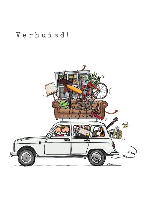 Verhuiskaarten | Maak zelf eenvoudig je verhuiskaart of housewarming ...